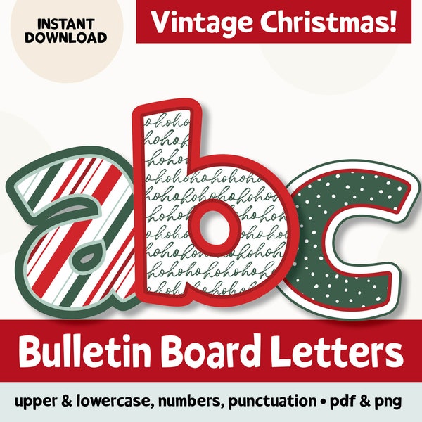 Bulletin Board Letters - Etsy