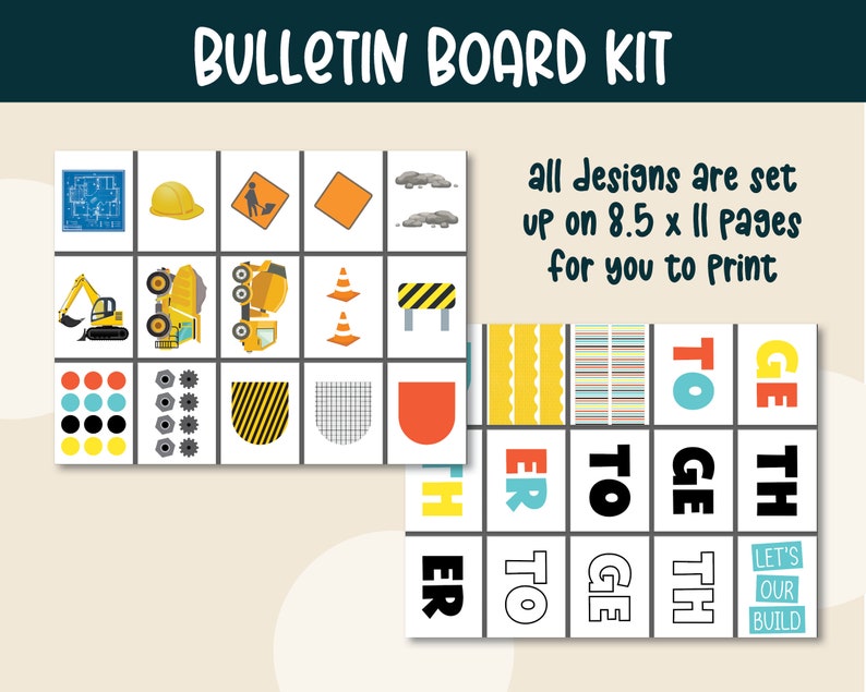 Back to School Bulletin Board Kit | Classroom Decor | Door Decor ...