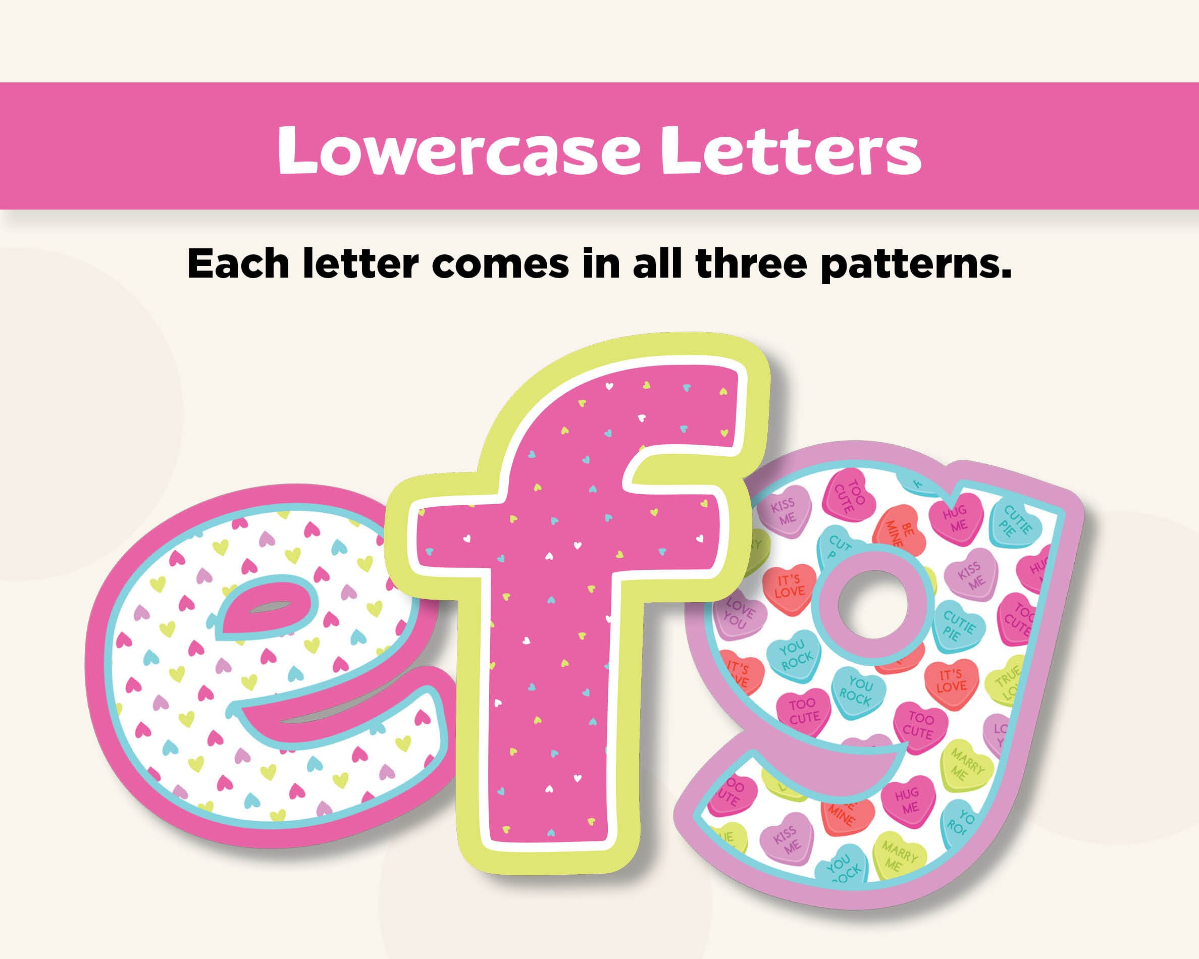 Valentines Bulletin Board Letters February, Valentines Letters ...