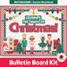 Christmas Bulletin Board Kit, Gingerbread Bulletin Board, Printable ...
