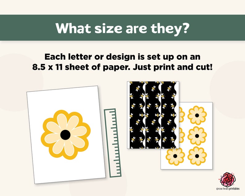 Spring Bulletin Board Kit, Bumble Bee Bulletin Board Letters, Printable ...