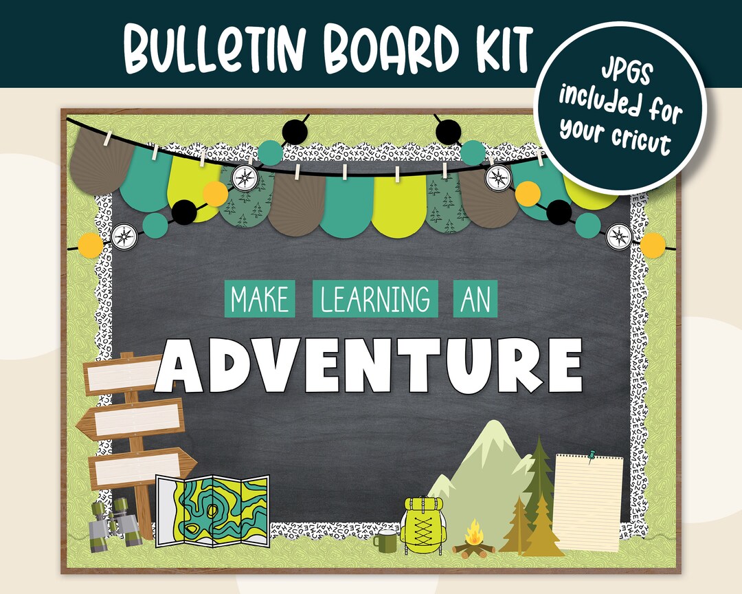 Back to School Bulletin Board Kit | Classroom Decor | Door Decor ...