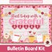 Valentines Bulletin Board Kit, February Printable Bulletin Board for ...