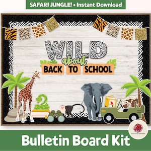 Back to School Bulletin Board Kit, Welcome Back Printable Bulletin ...