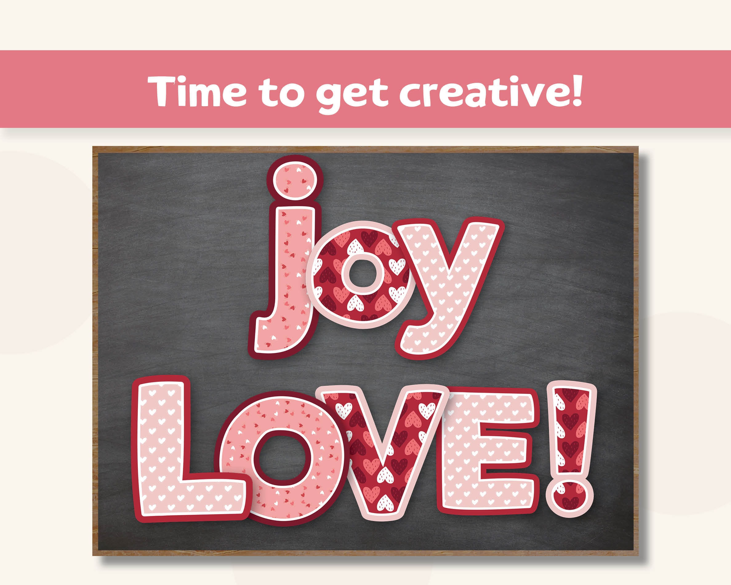 Valentines Bulletin Board Letters February, Valentines Letters ...