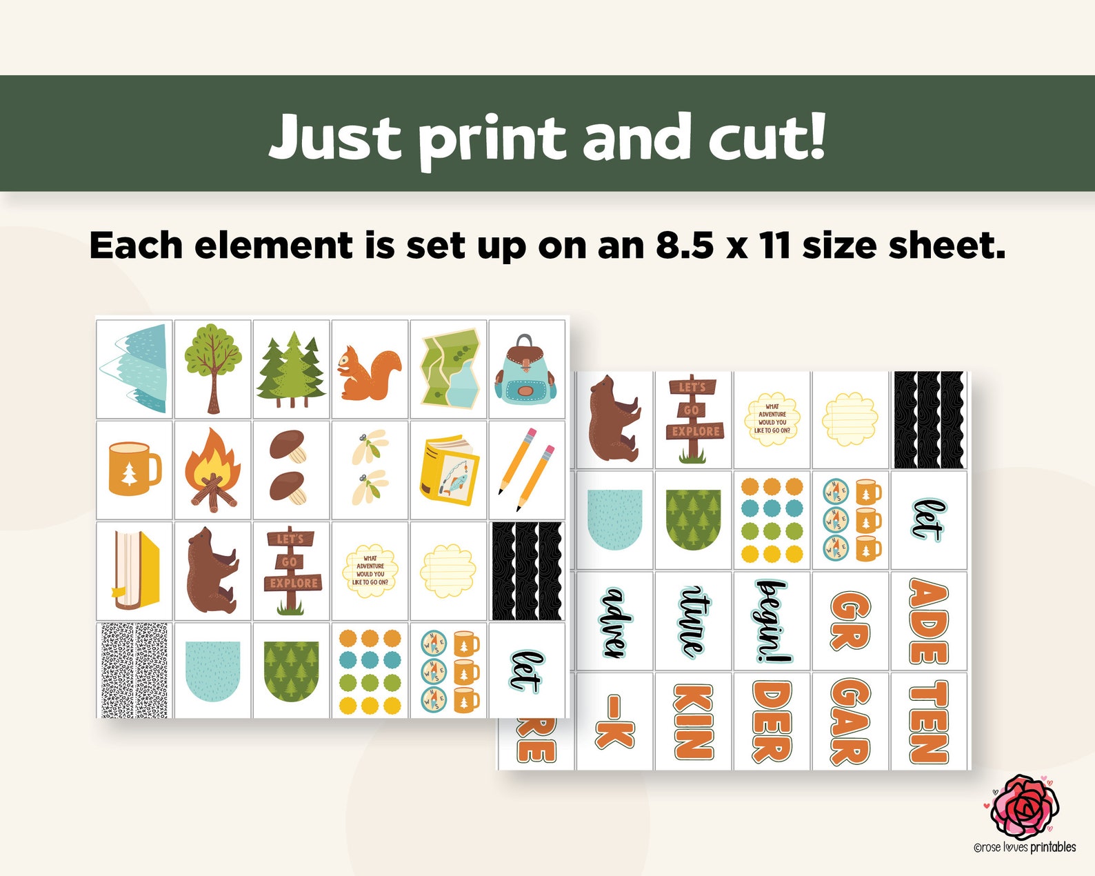 Back to School Bulletin Board Kit, 1st Grade Adventure Printable ...