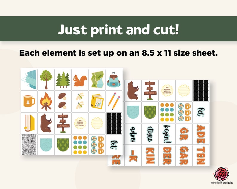 Back to School Bulletin Board Kit, Kindergarten Adventure Printable ...