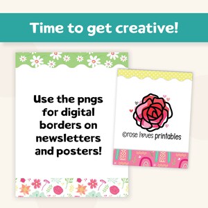 Spring Bulletin Board Border Set, Bright Spring Bulletin Border ...