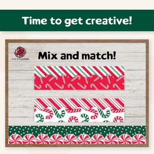 Christmas Bulletin Border Set, Christmas Bulletin Board Borders ...
