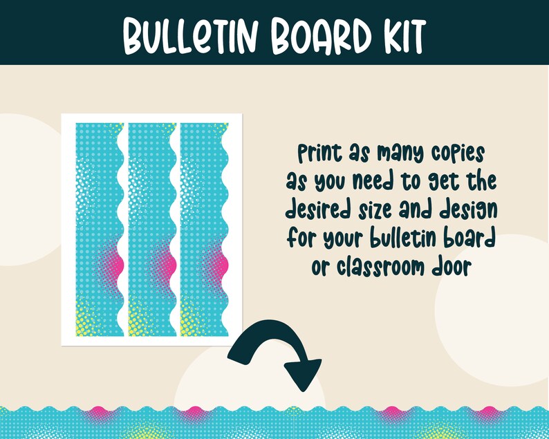 Back to School Bulletin Board Kit Classroom Decor Welcome Back to ...
