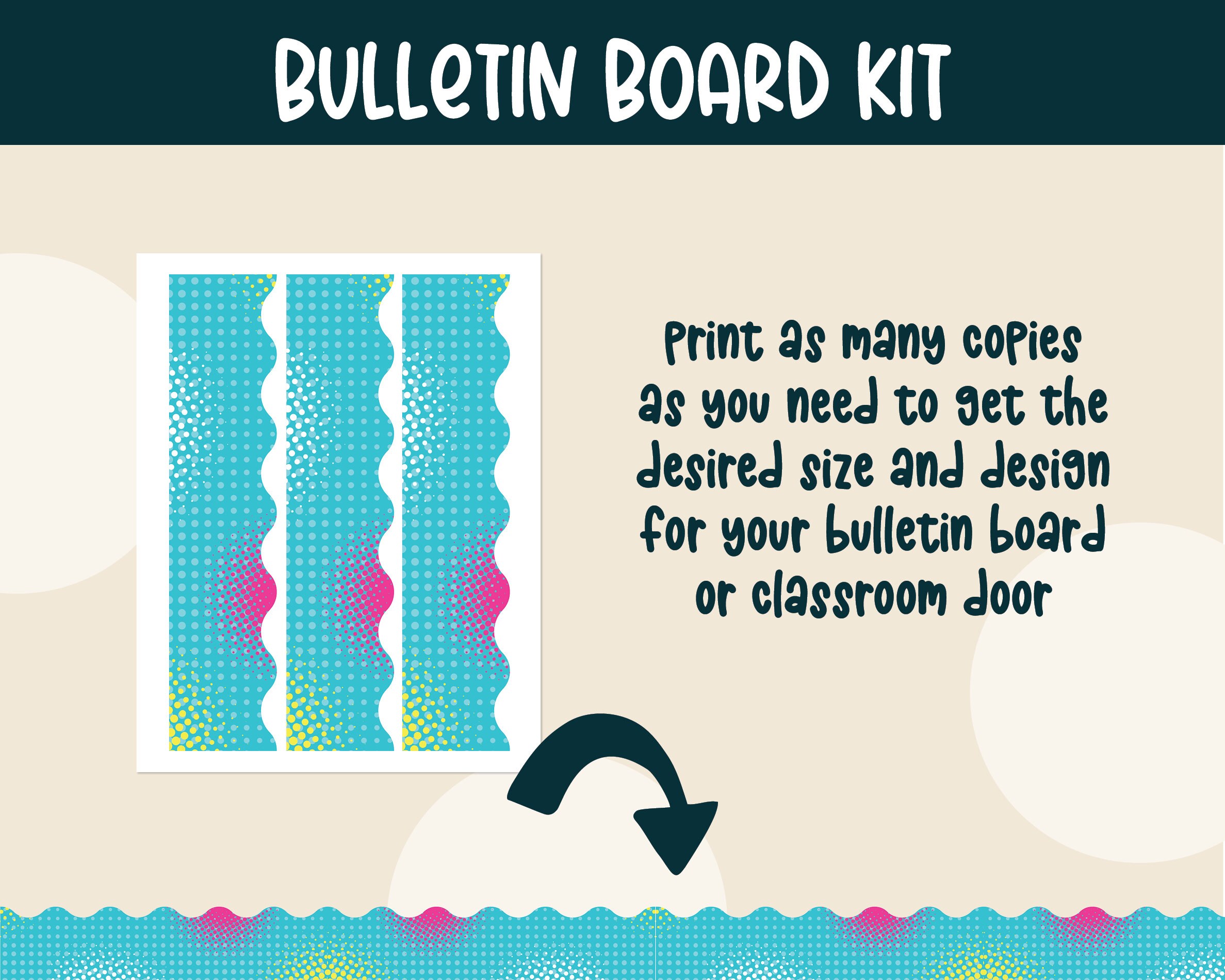 Back to School Bulletin Board Kit Classroom Decor Welcome Back to ...