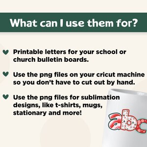 Groovy Christmas Bulletin Board Letters, Holiday Letters Png Clipart ...