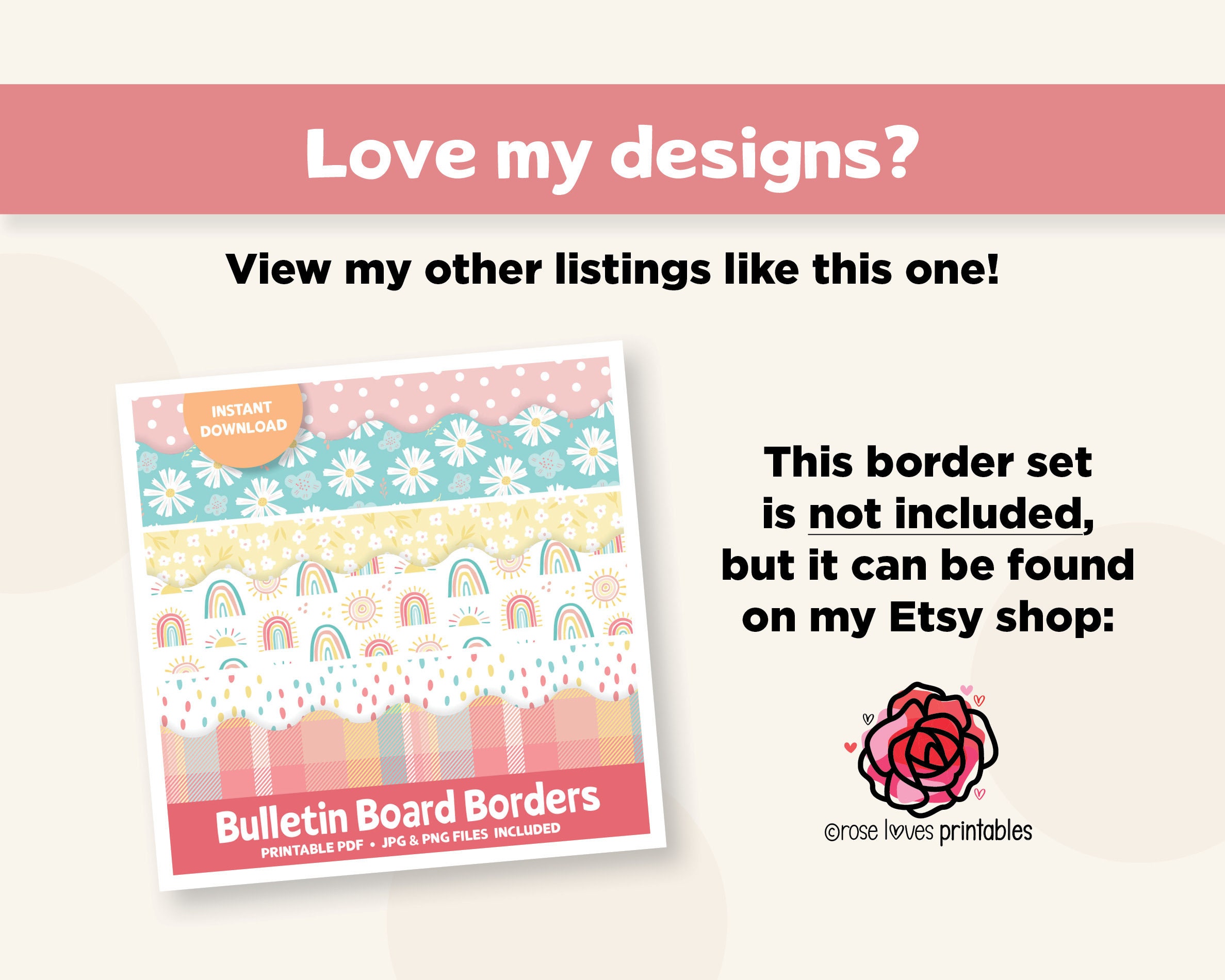 Spring Bulletin Board Kit, Easter Bulletin Board, Printable Bulletin ...