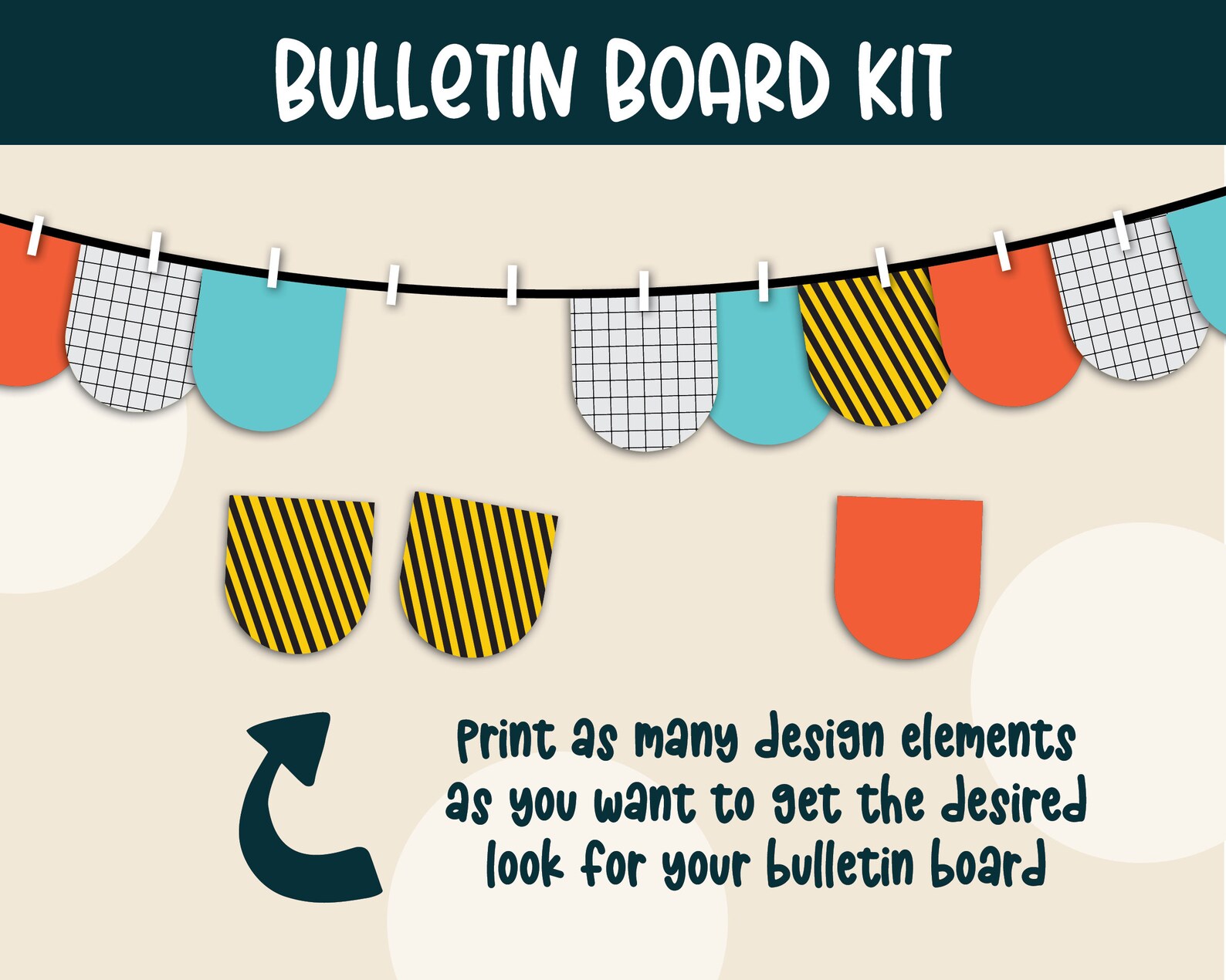 Back to School Bulletin Board Kit | Classroom Decor | Door Decor ...