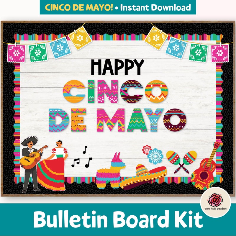 Cinco De Mayo Bulletin Board - Etsy