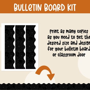 Halloween Bulletin Board Kit, Happy Halloween Bulletin Board, Haunted ...