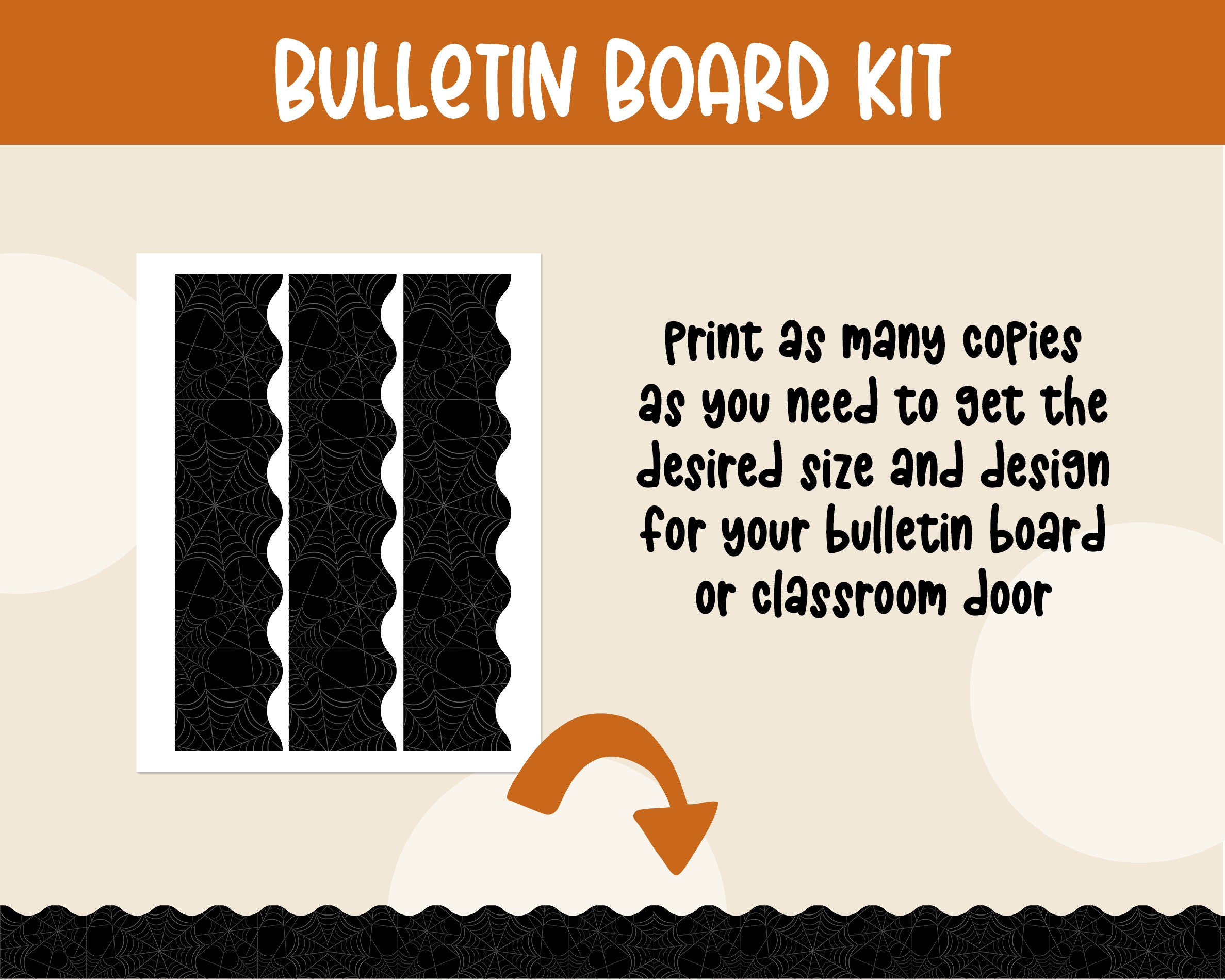 Halloween Bulletin Board Kit, Happy Halloween Bulletin Board, Haunted ...
