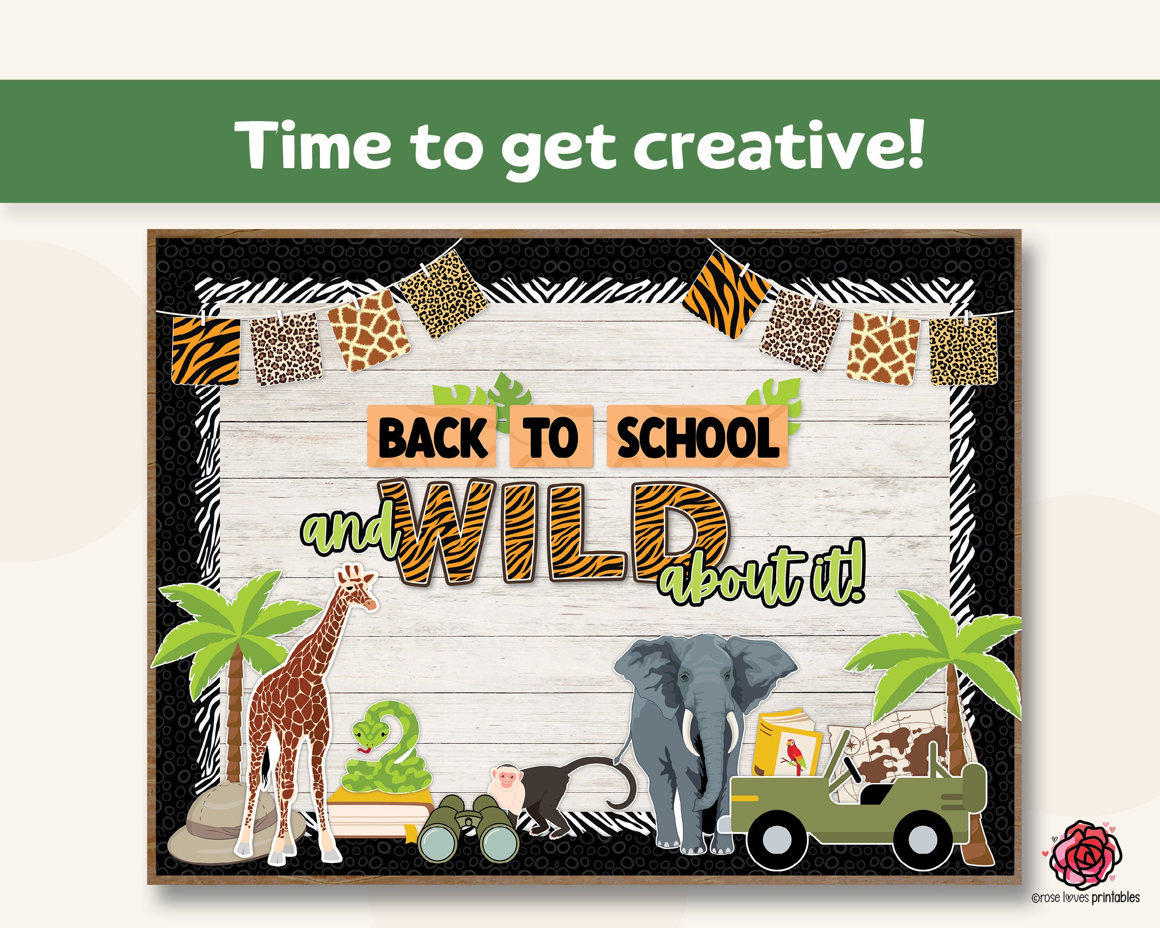 Back to School Bulletin Board Kit, Welcome Back Printable Bulletin ...
