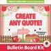 Strawberry Bulletin Board Kit, Summer Bulletin Board, Printable Border ...