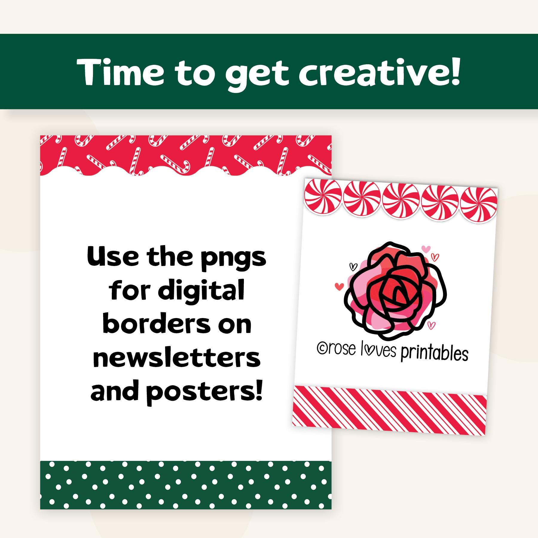 Christmas Bulletin Border Set, Christmas Bulletin Board Borders ...