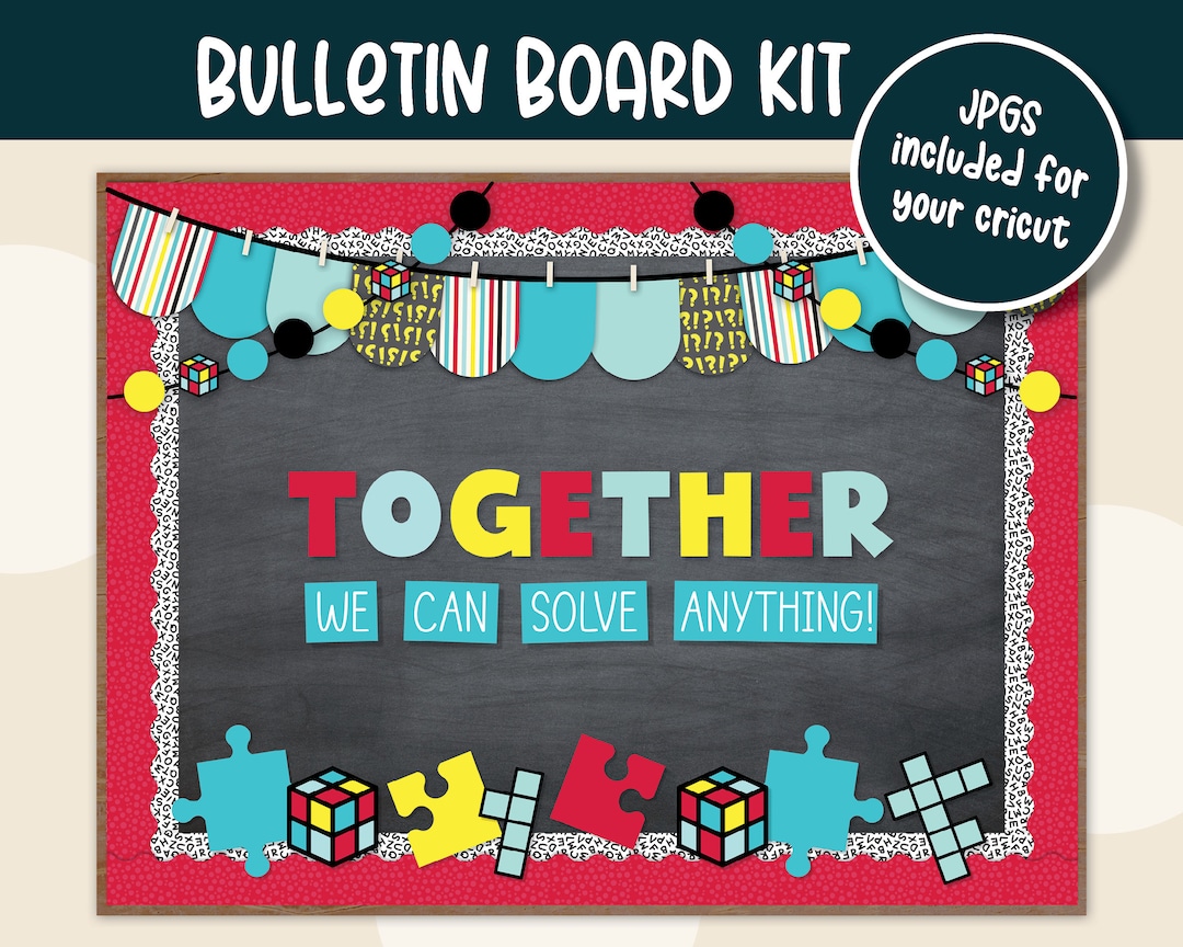 Back to School Bulletin Board Kit | Classroom Decor | Door Decor ...