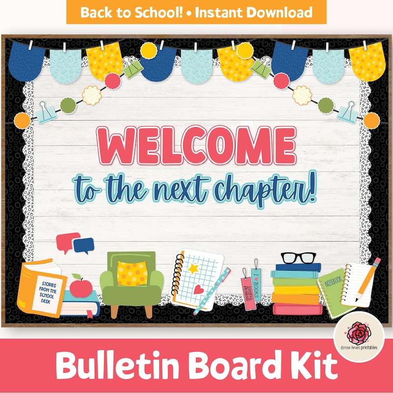 School Library Decor - Etsy