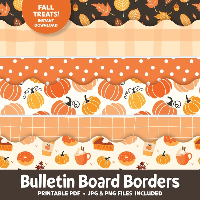November Clipart Banner - Etsy