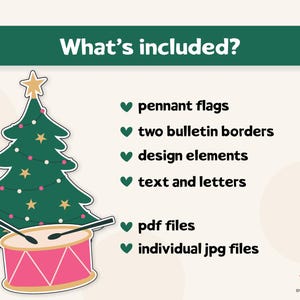 Nutcracker Bulletin Board, Christmas Bulletin Board Kit, Printable ...