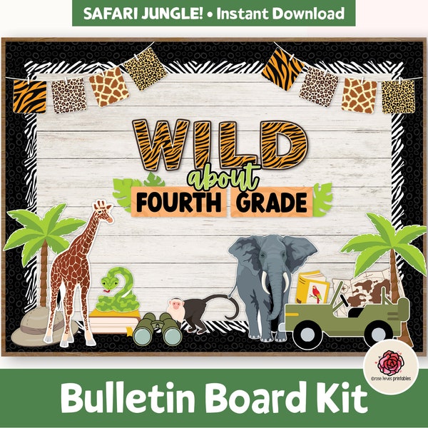 4th Grade School Bulletin Board - Etsy