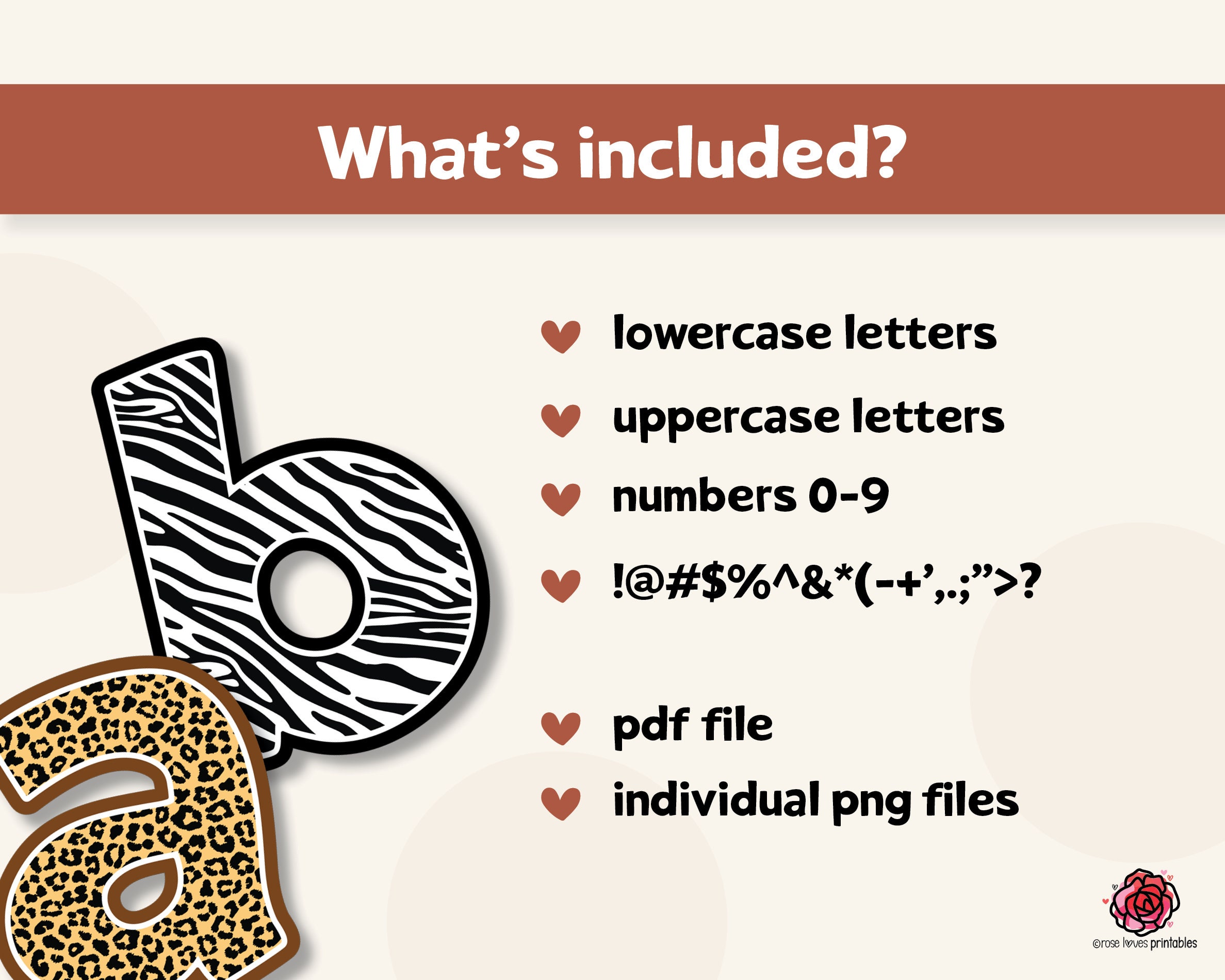 Animal Print Bulletin Board Letters, Safari Printable Letters for ...