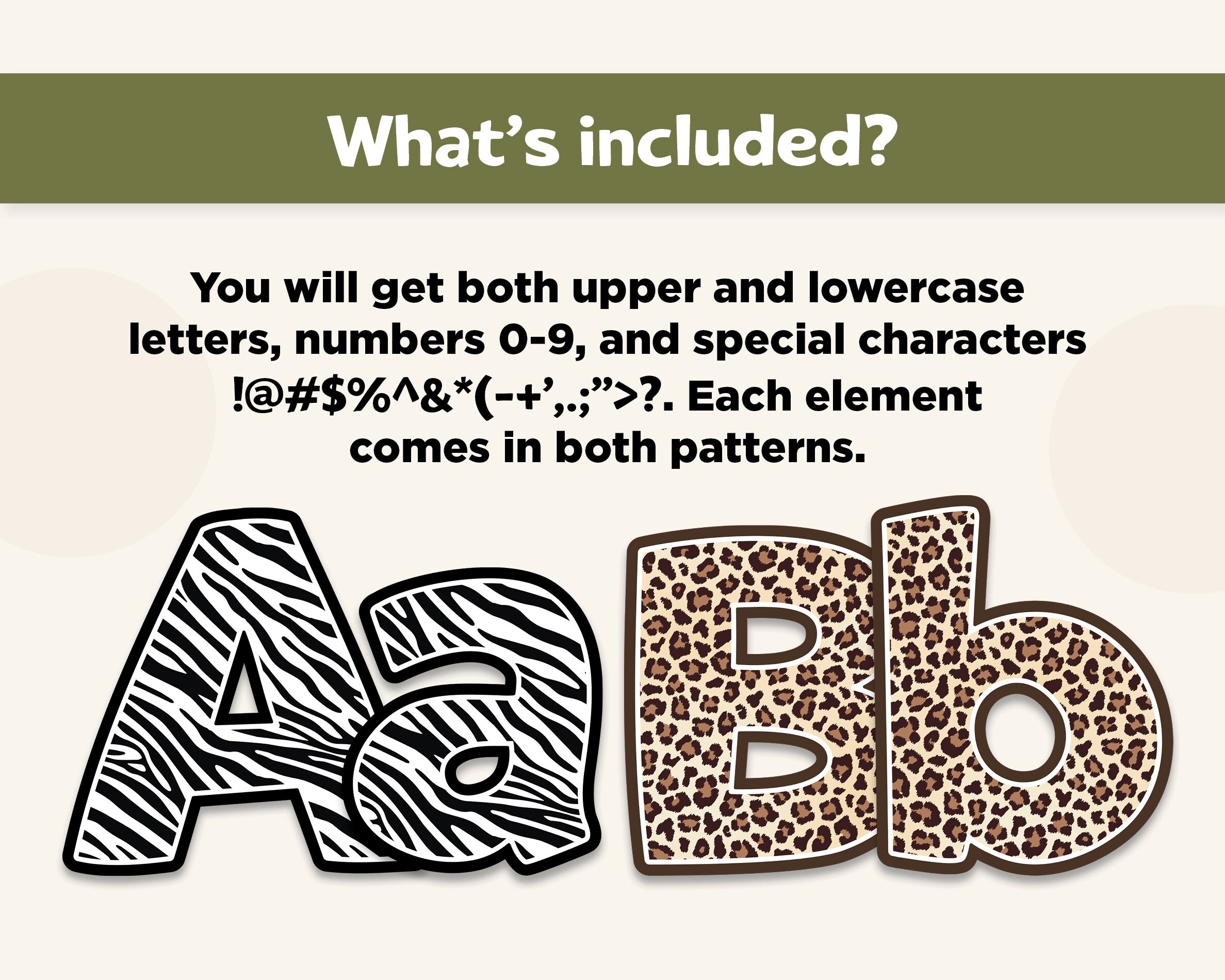 Safari Bulletin Board Kit, Animal Print Bulletin Board Letters ...
