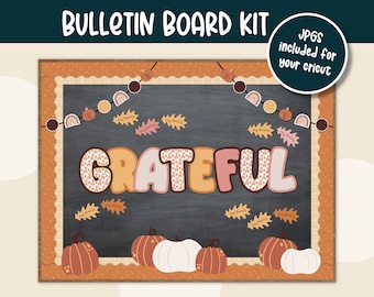 Fall Themed Printable Bulletin Board Kit or Classroom Door Decor ...