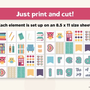 Library Bulletin Board Kit, Reading Bulletin Board Set, Classroom Door ...