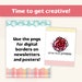 Spring Bulletin Board Border Kit, Easter Bulletin Border, April Spring ...