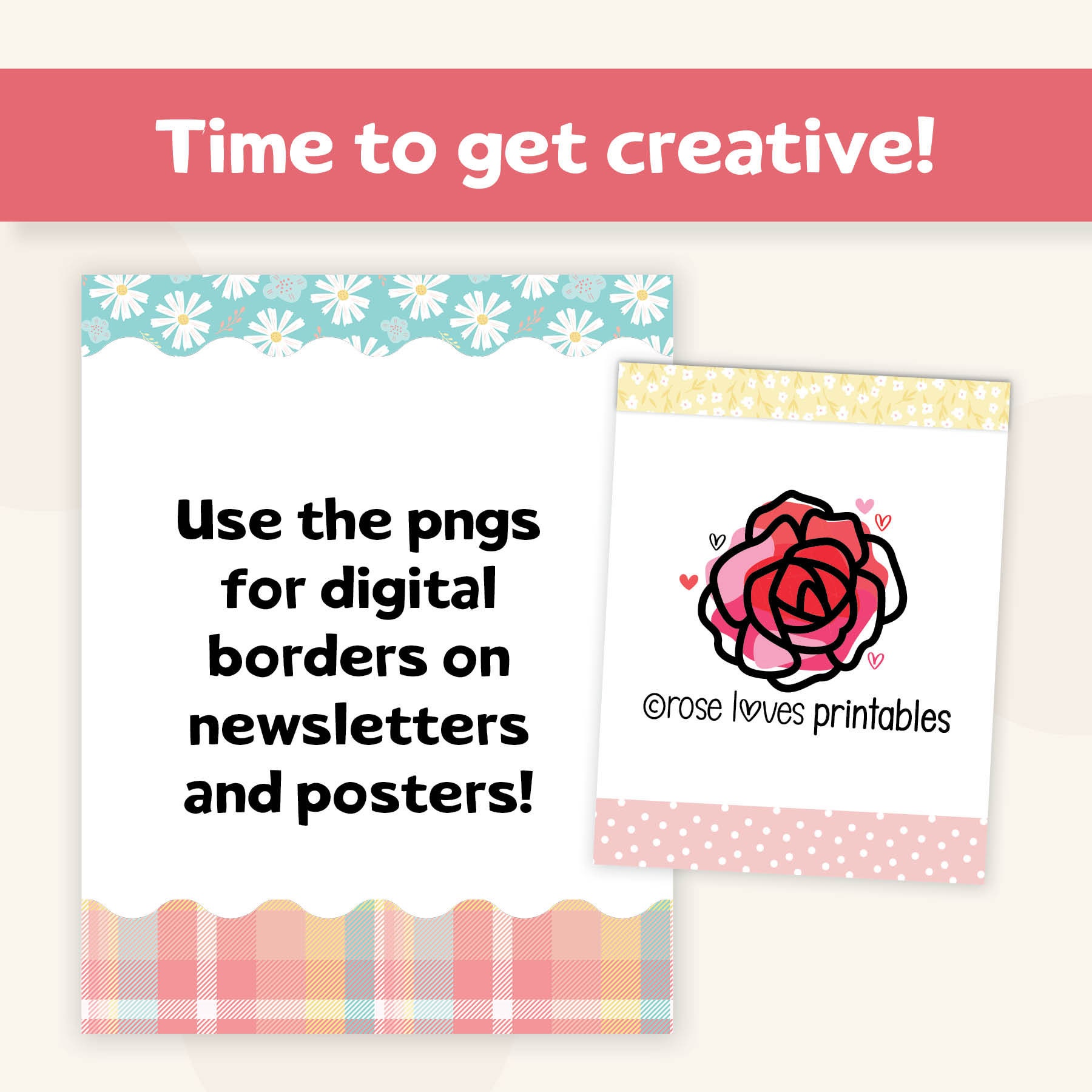 Spring Bulletin Board Border Kit, Easter Bulletin Border, April Spring ...