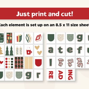 Christmas Bulletin Board Kit, Reading Bulletin Board, Printable ...