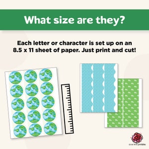 Earth Day Bulletin Board Border Set, Classroom Bulletin Border ...