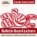 Bulletin Board Letter Set, Christmas Alphabet for Teacher Classroom ...