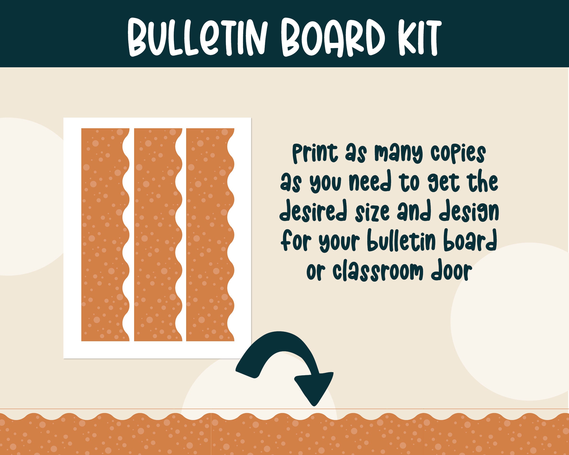 Fall Themed Printable Bulletin Board Kit or Classroom Door Decor ...