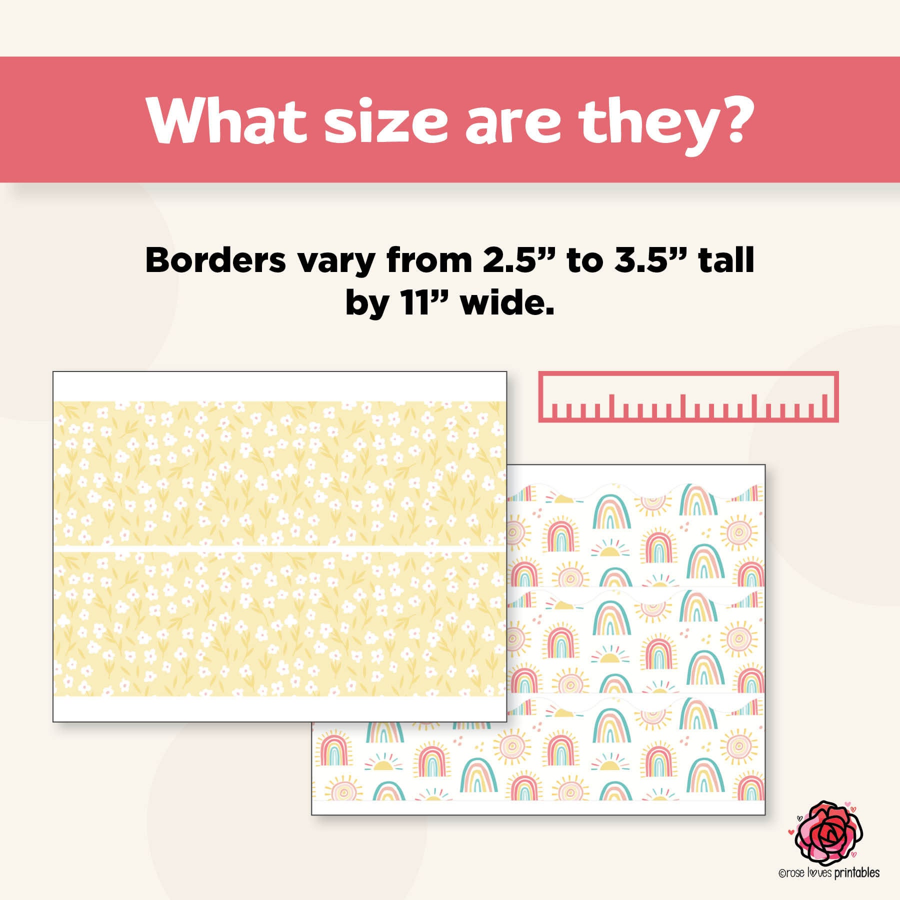 Spring Bulletin Board Border Kit, Easter Bulletin Border, April Spring ...