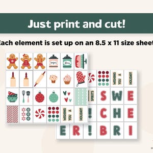 Christmas Bulletin Board Kit, Gingerbread Bulletin Board, Printable ...