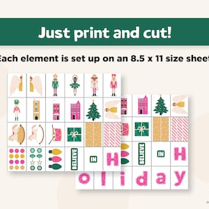 Nutcracker Bulletin Board, Christmas Bulletin Board Kit, Printable ...