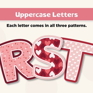 Valentines Bulletin Board Letters February, Valentines Letters ...