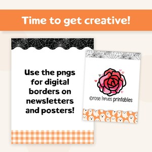 October Classroom Bulletin Board Border Set, Halloween Bulletin Border ...