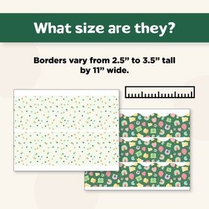 St Patricks Day Bulletin Board Border Set, March Bulletin Border ...