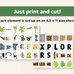 Back to School Bulletin Board Kit, Welcome Back Printable Bulletin ...