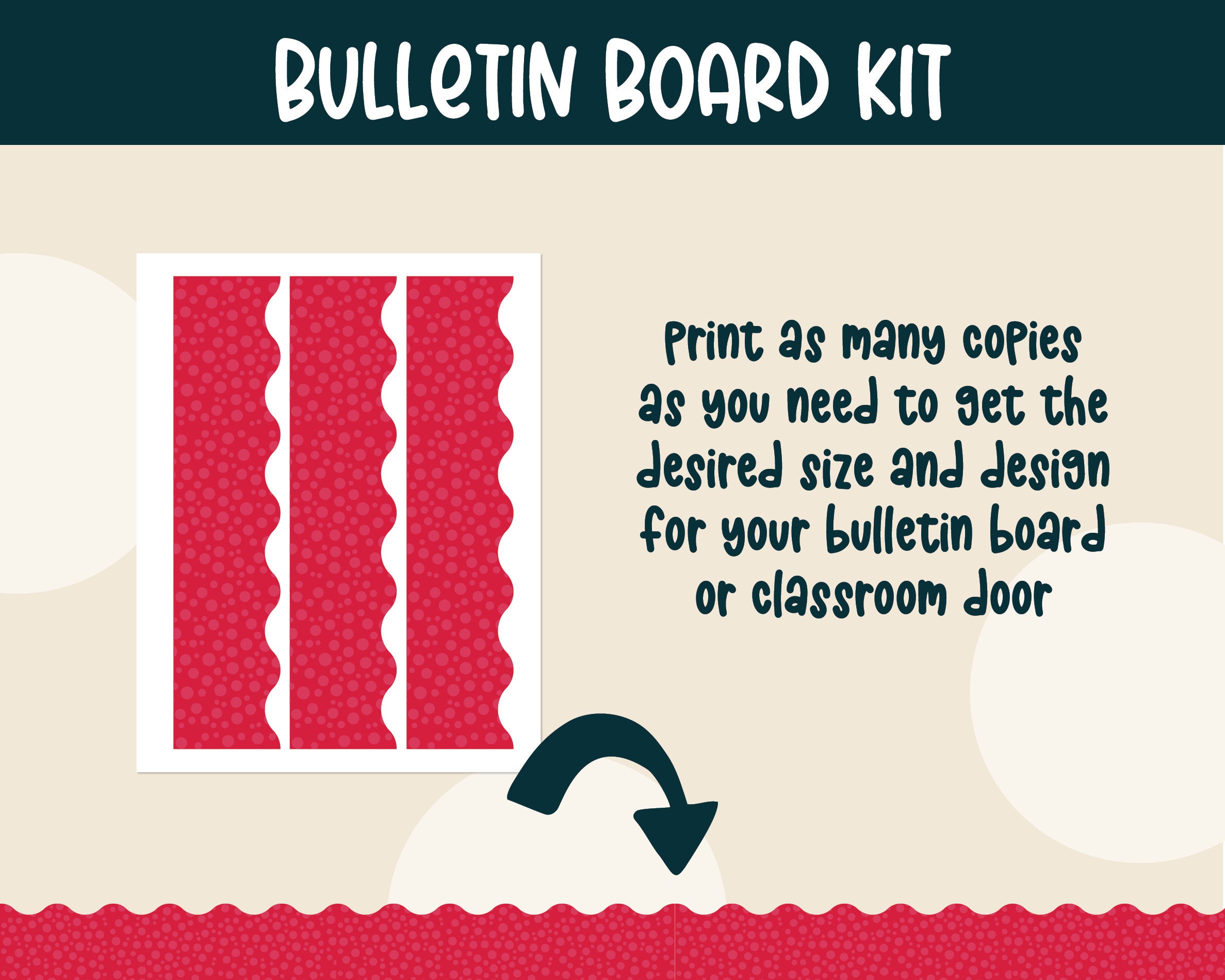 Back to School Bulletin Board Kit Classroom Decor Door Decor Bulletin ...