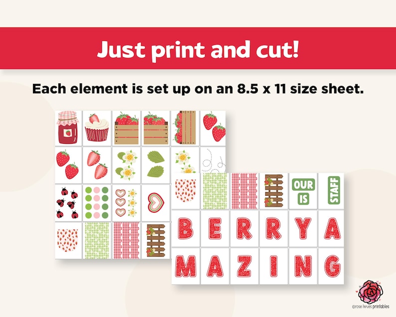 Staff Bulletin Board Kit, Strawberry Bulletin Board Kit for Spring or ...