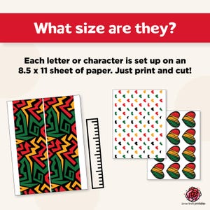 Black History Month Bulletin Board Borders, Black History Bulletin ...