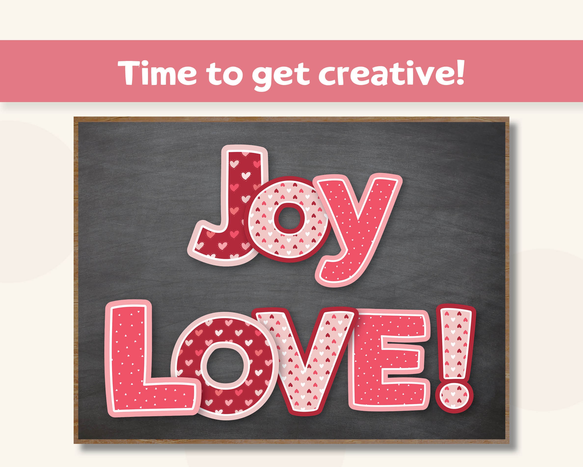 Valentines Bulletin Board Letters February, Valentines Letters ...